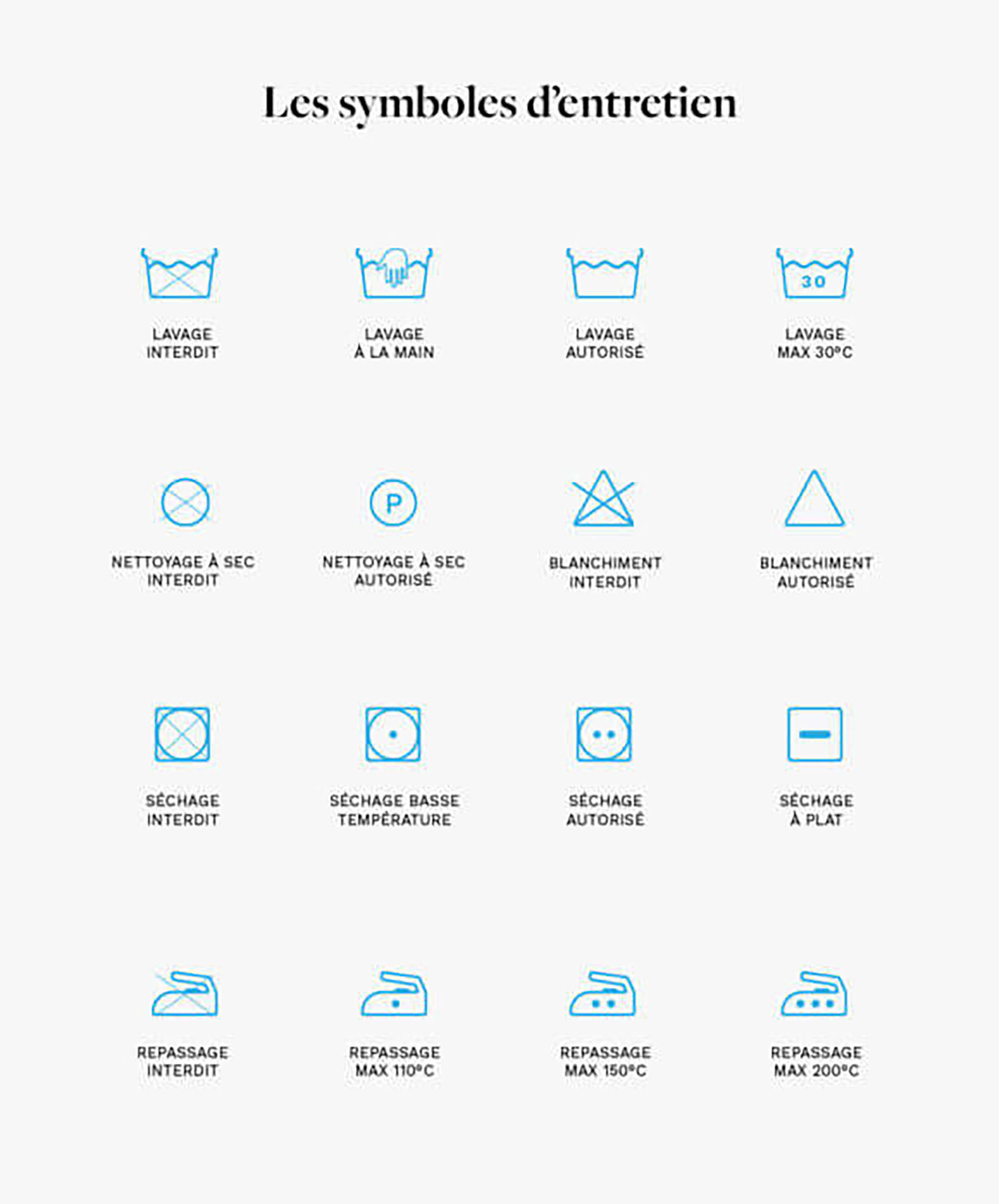 Conseils d'entretien pour laver ses vêtements